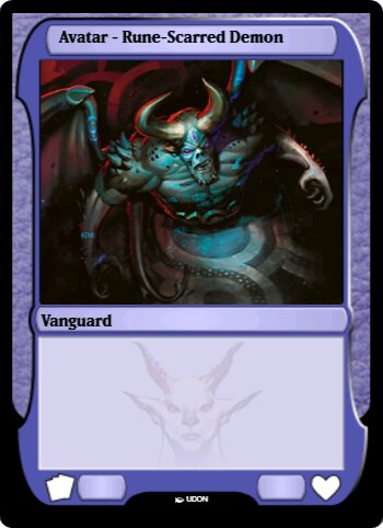 Avatar - Rune-Scarred Demon