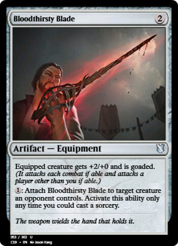 Bloodthirsty Blade