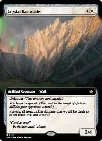 Crystal Barricade