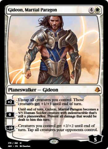 Gideon, Martial Paragon