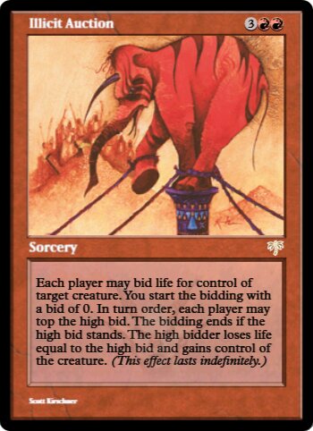 Illicit Auction