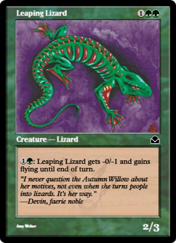 Leaping Lizard