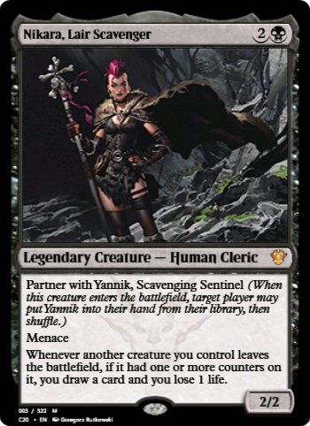 Nikara, Lair Scavenger