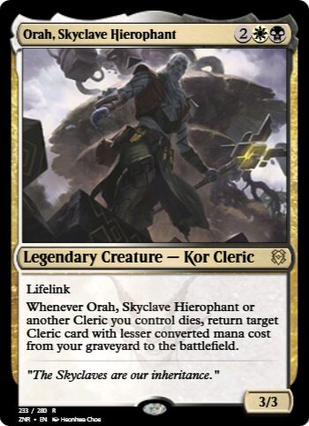 Orah, Skyclave Hierophant
