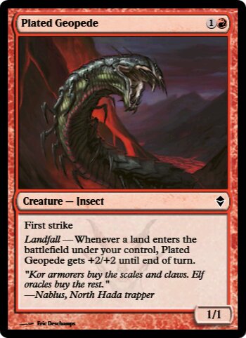 Plated Geopede
