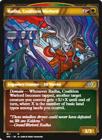Radha, Coalition Warlord