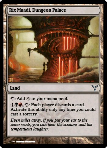 Rix Maadi, Dungeon Palace