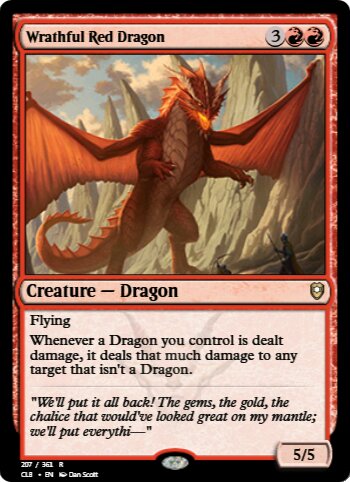 Wrathful Red Dragon