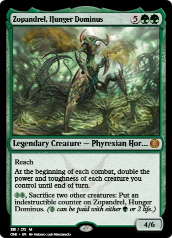 Zopandrel, Hunger Dominus